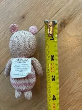 Pocokins | Toys | Pocokins Handmade Mouse Plush Tiny Knit Animal | Poshmark
